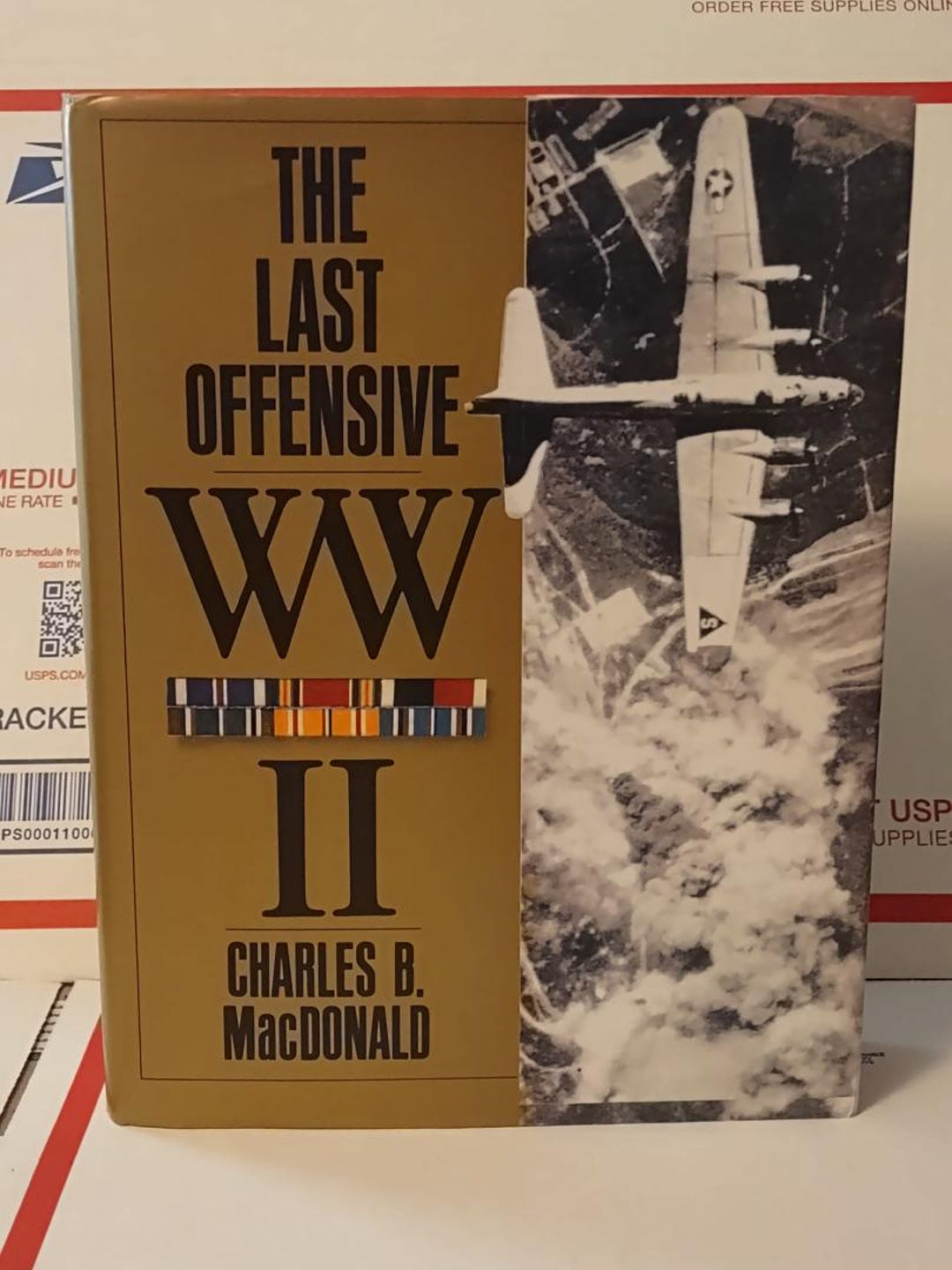 The Last Offensive: WWII History - 1995 1st Edition HCDJ - Like New - Etsy