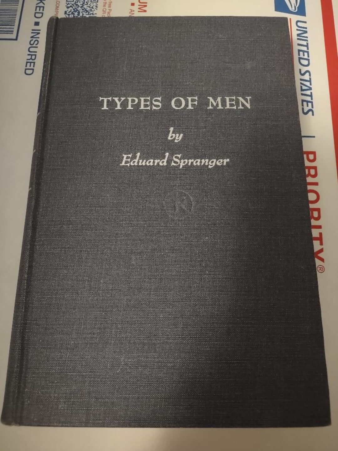 Types of Men: by Eduard Spranger , the Psychology and Ethics of ...