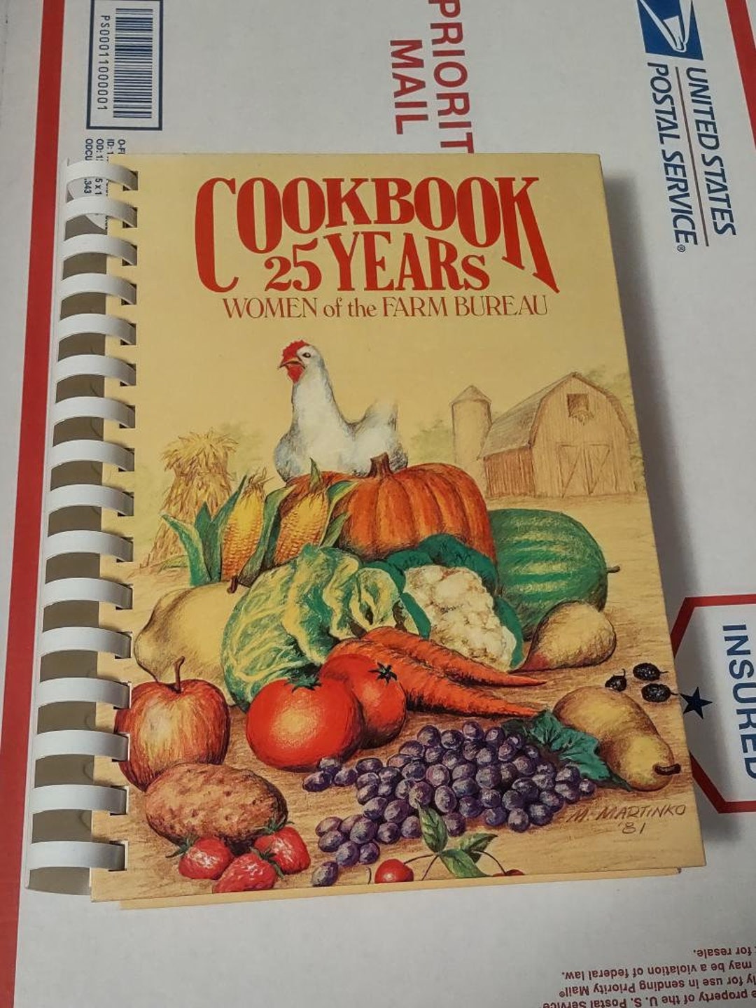 Cookbook 25 Years : Women of the Farm Bureau Reprint 2001 Hardcover ...