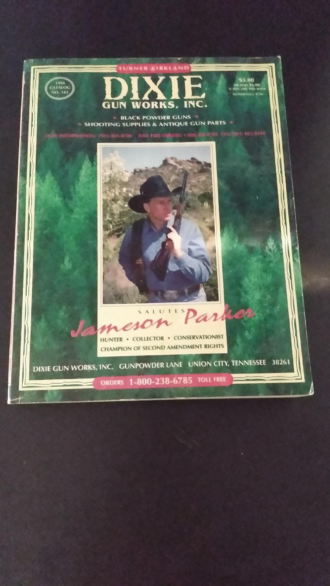 DIXIE Gun Works Black Powder Antique Part Supplies CATALOG No.143 1994 ...
