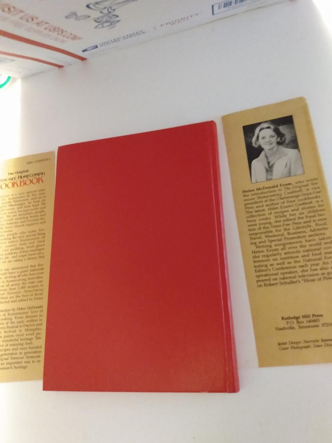 Signed First Edition & 1st Printing 1985 - Tennessee Homecoming ...