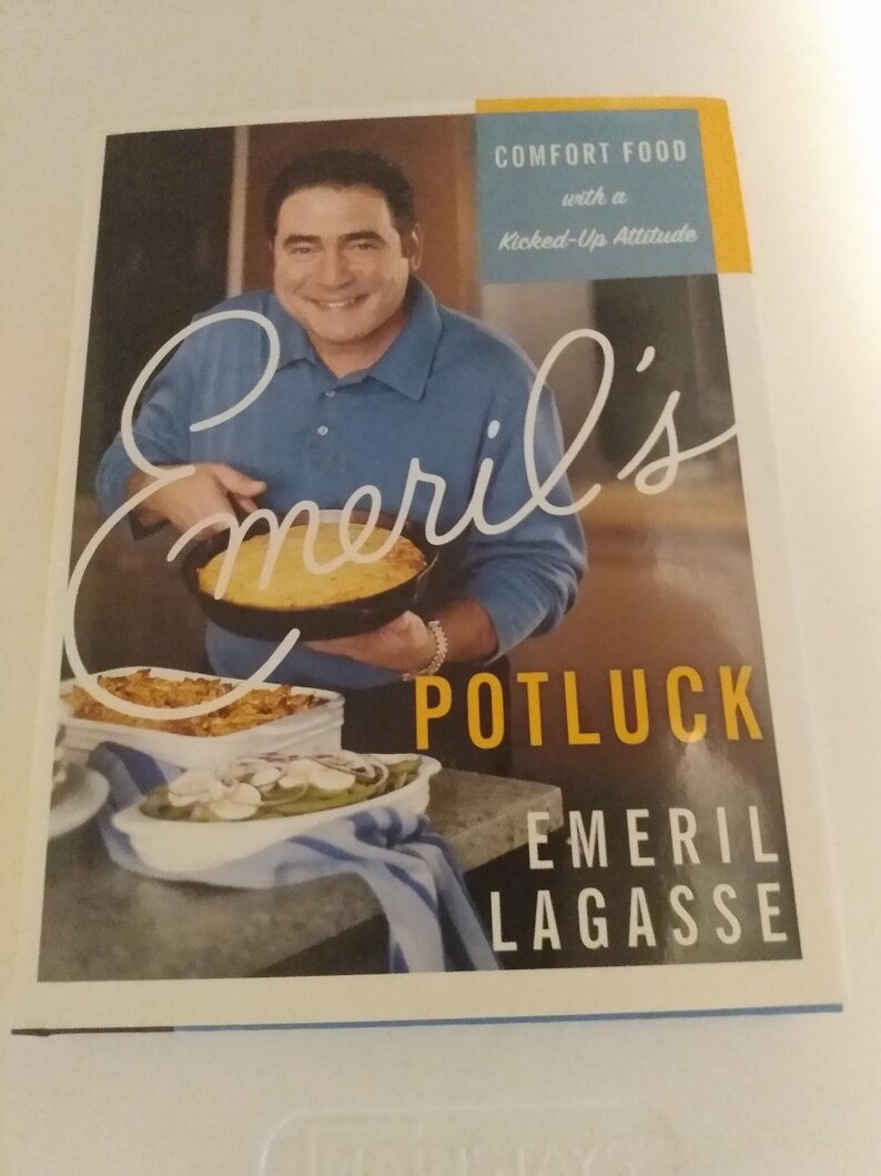First Edition & 1st Printing Emeril's POTLUCK Comfort - Etsy