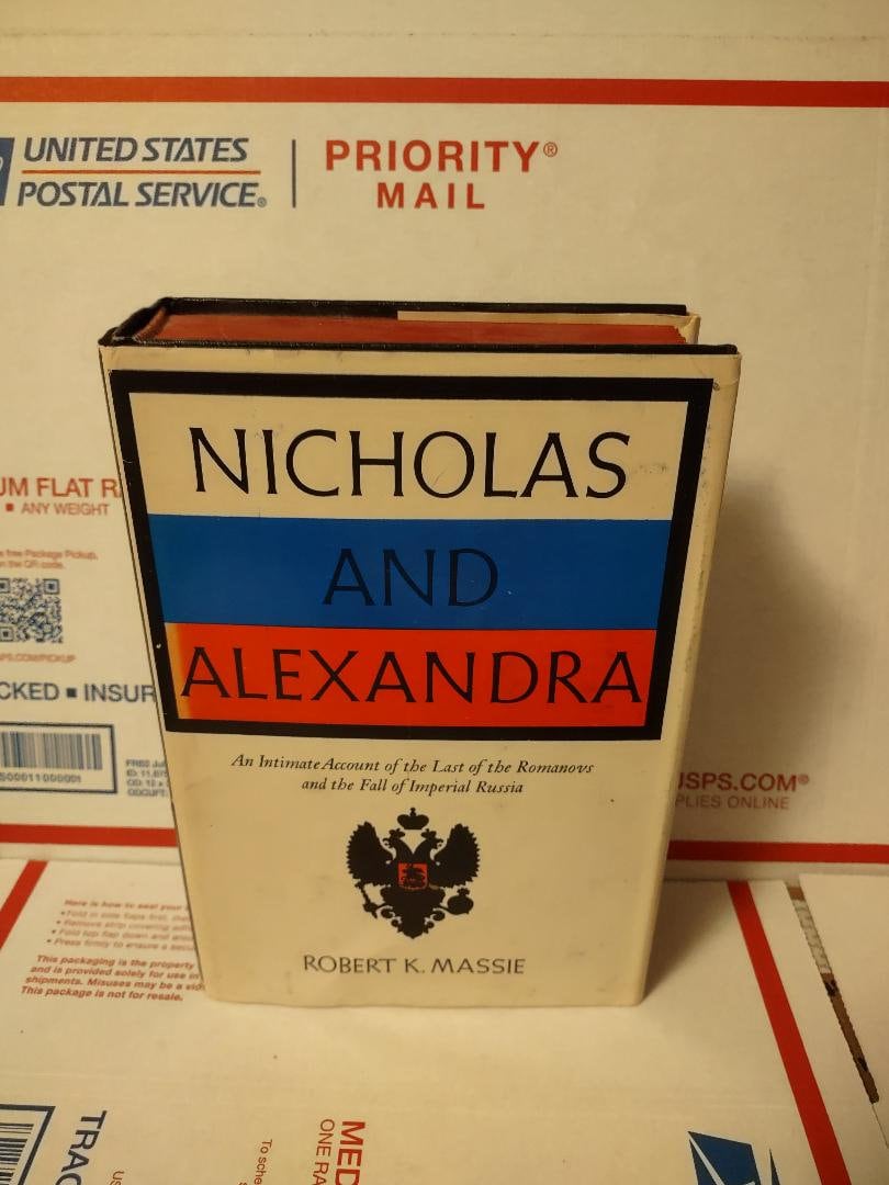 Nicholas and Alexandra by Robert K. Massie Hardcover 1967 Book - Etsy