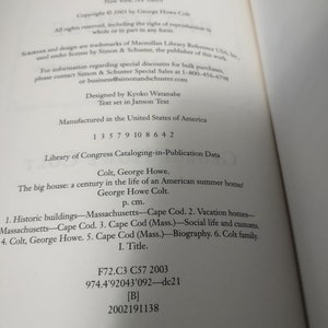 The Big House: A Century in the Life of an American Summer Home, George ...