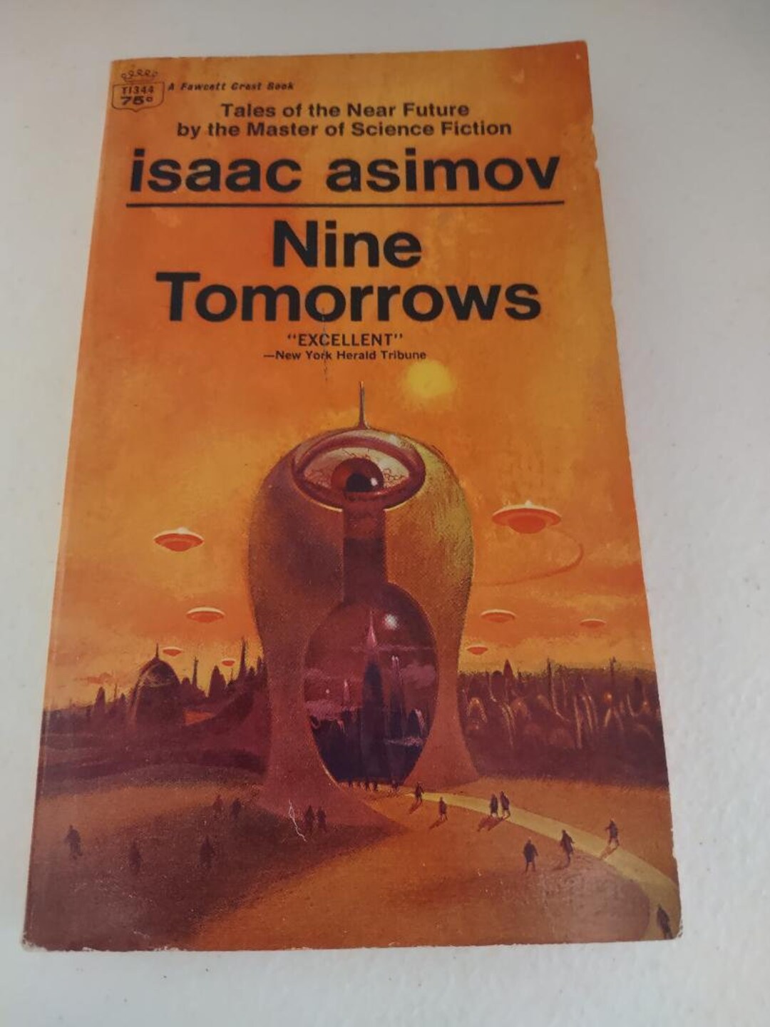Nine Tomorrows by Isaac Isimov 1969 Paperback First Printing Vintage ...