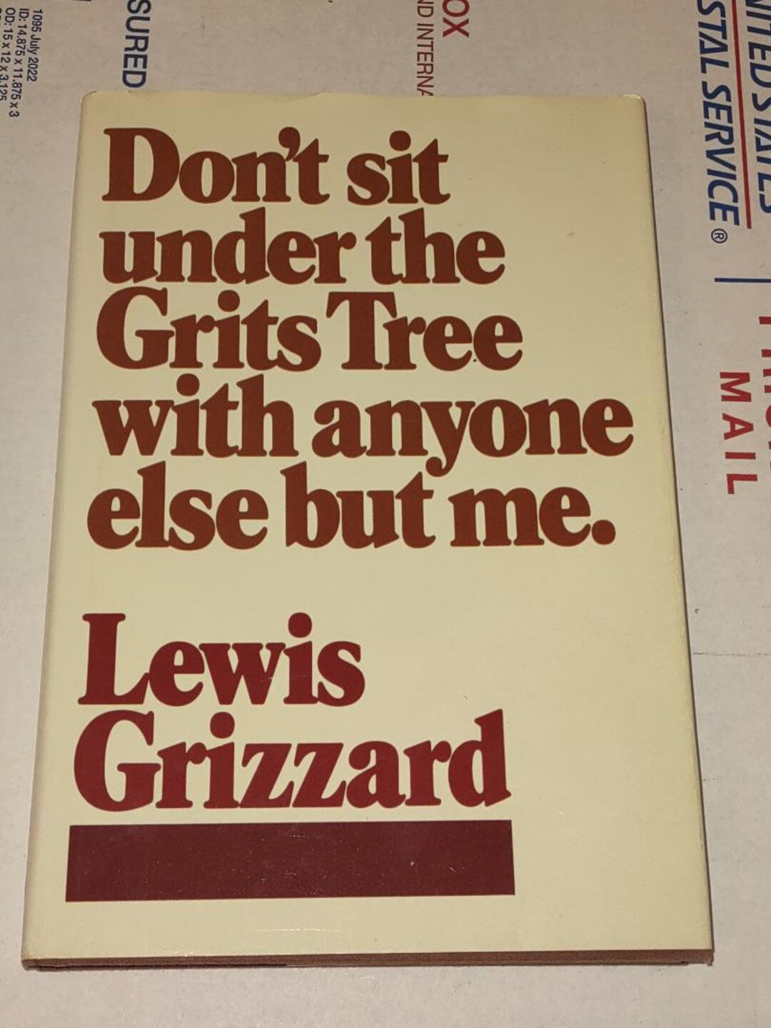 Rare Signed - Don't Sit Under the Grits Tree With Anyone Else but Me by ...