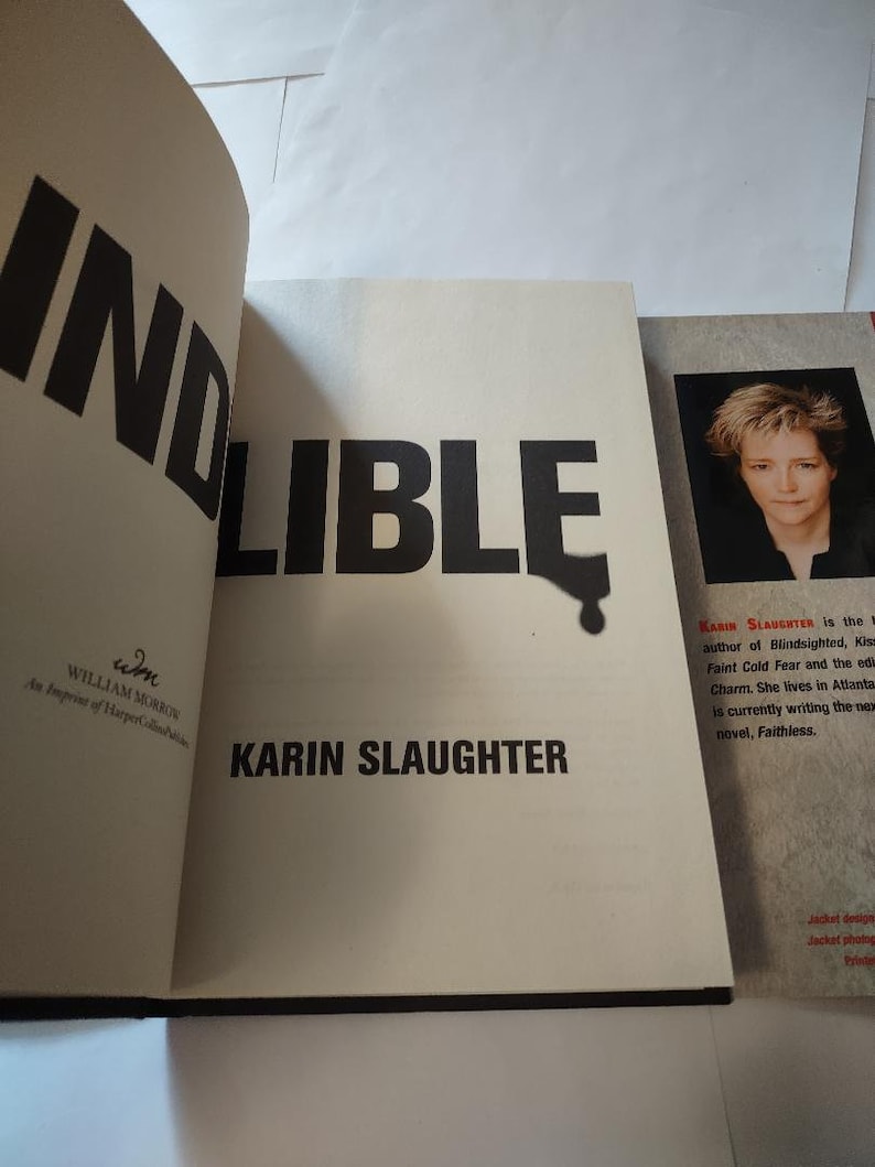 Indelible: A Novel by Slaughter, Karin Hardcover Book ISBN 0060567104 ...