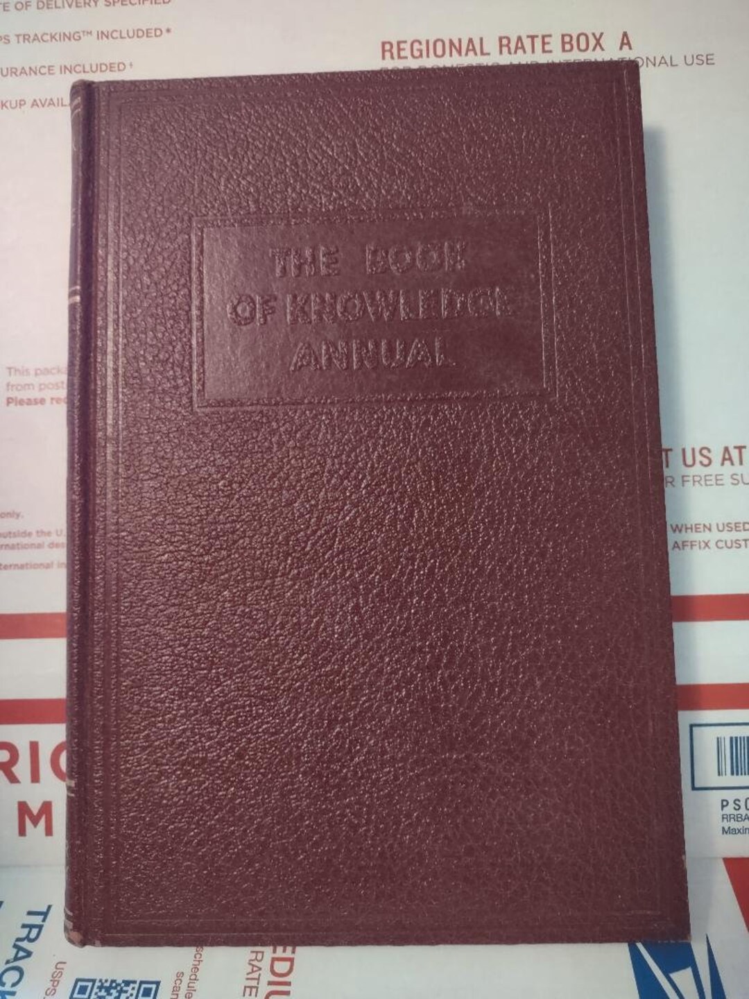 The Book of Knowledge Annual by Grolier Society 1953 Hardcover ...