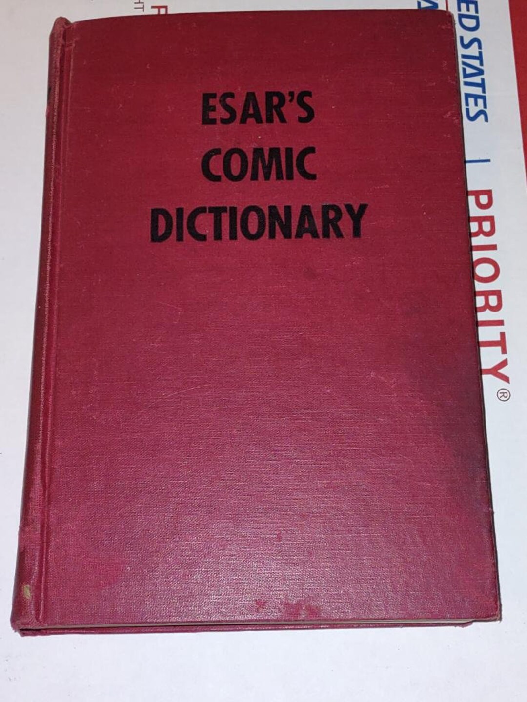 Esar's Comic Dictionary by Evan Esar 1943 First Edition, HC Harvest ...