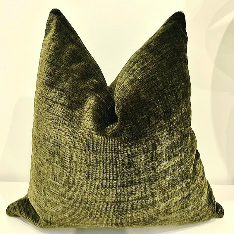 Chenille Pillows - Etsy