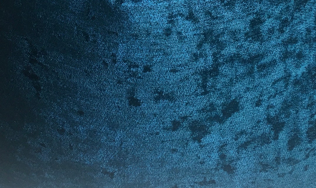 Shiny Blue Upholstery Chenille Fabric ,decorative Chenille Fabric by ...