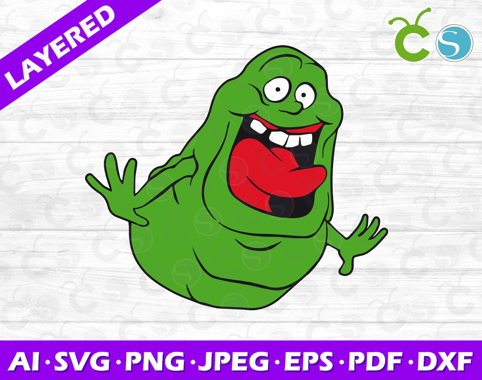 Slimer Svg Png Slimer Svg 2 Images For Cricut Slimer Svg | Etsy