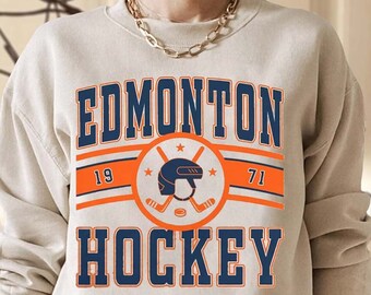 Edmonton Oilers Sweater - Etsy