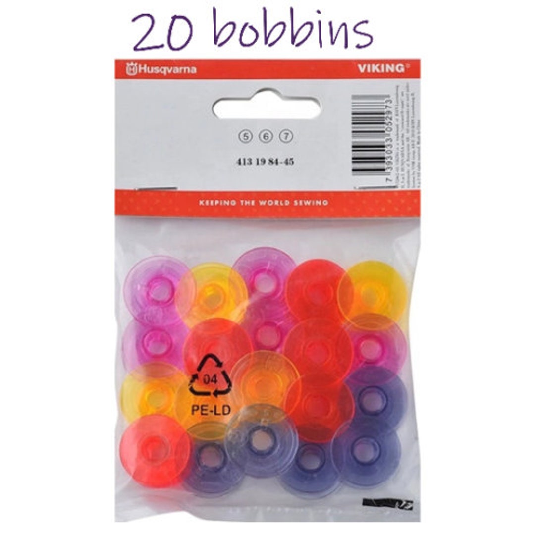 Limited Edition Viking Husqvarna 20 Watercolor Bobbins 4131984-45 ...