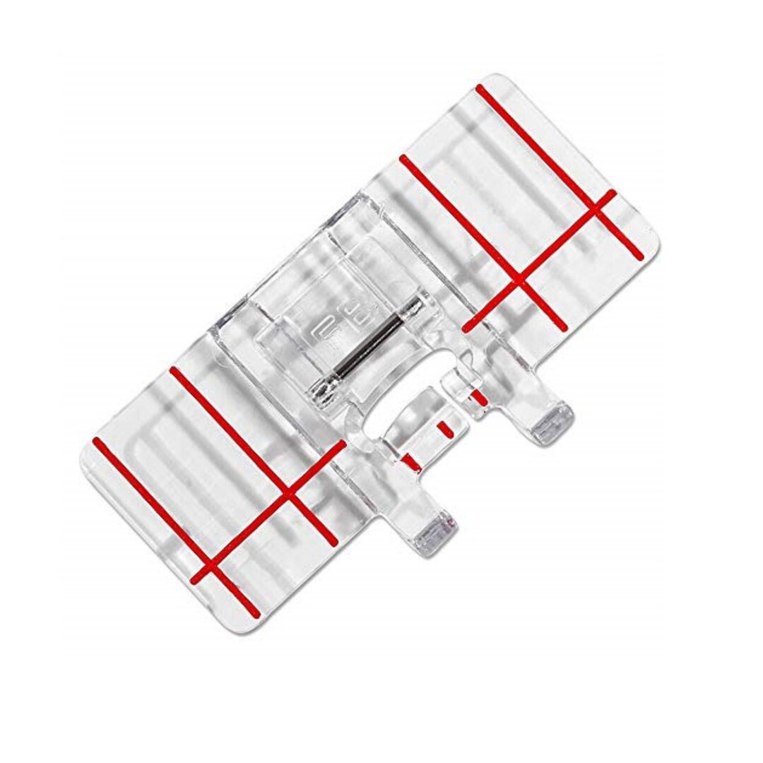 Border Guide Presser Foot for Janome Elna Sewing Machines: Flawless ...