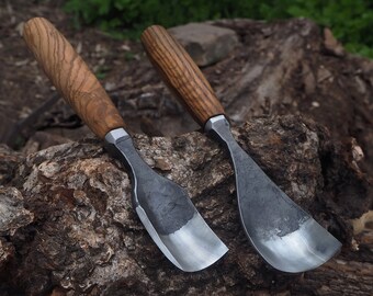 Bent Gouge Forgedsteeltools - Etsy