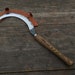 Handmade Forged Sickle. the Tool for Herbalism. Forged Braid Handmade ...
