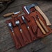 Forged Chisel Set 7pcs.straight Rounded Chisel. Bent Chisel. Forged Kuksa Carving Knife.wood ...