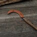 Handmade Forged Sickle. the Tool for Herbalism. Forged Braid Handmade ...