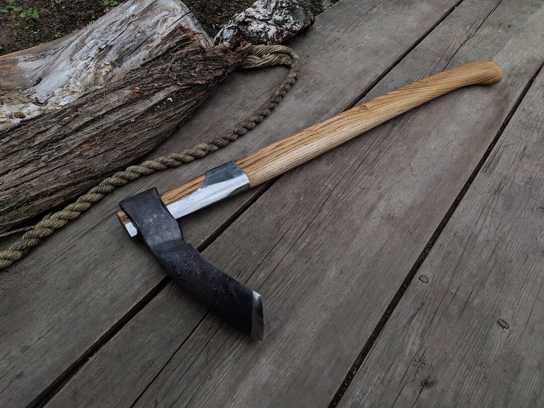 Forged Ax. Forged Semicircular Finnish Adze. Forged Adze. Wood Carving ...