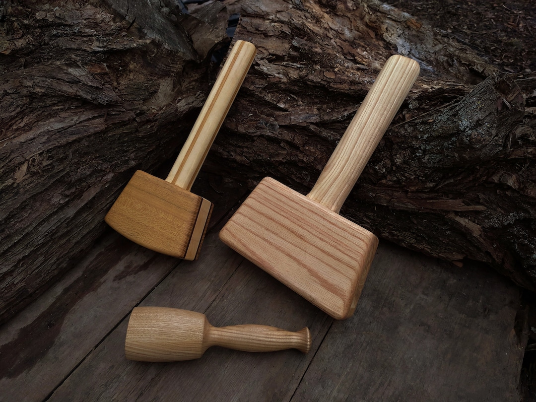 Wooden Hammer Set 3pcs. Handmade Wooden Hammer. Percussion Wooden ...