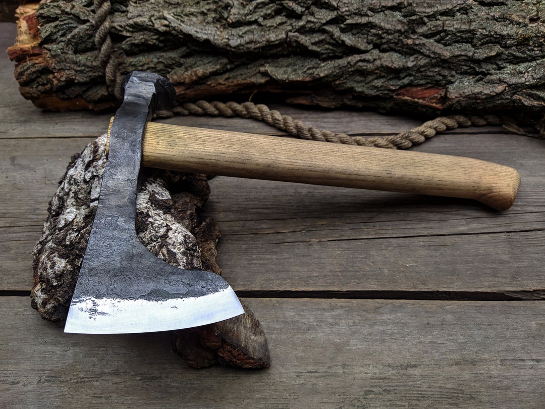 Forged Ax Handmade. Hand-forged Straight Finnish Adze. Ax Hand - Etsy
