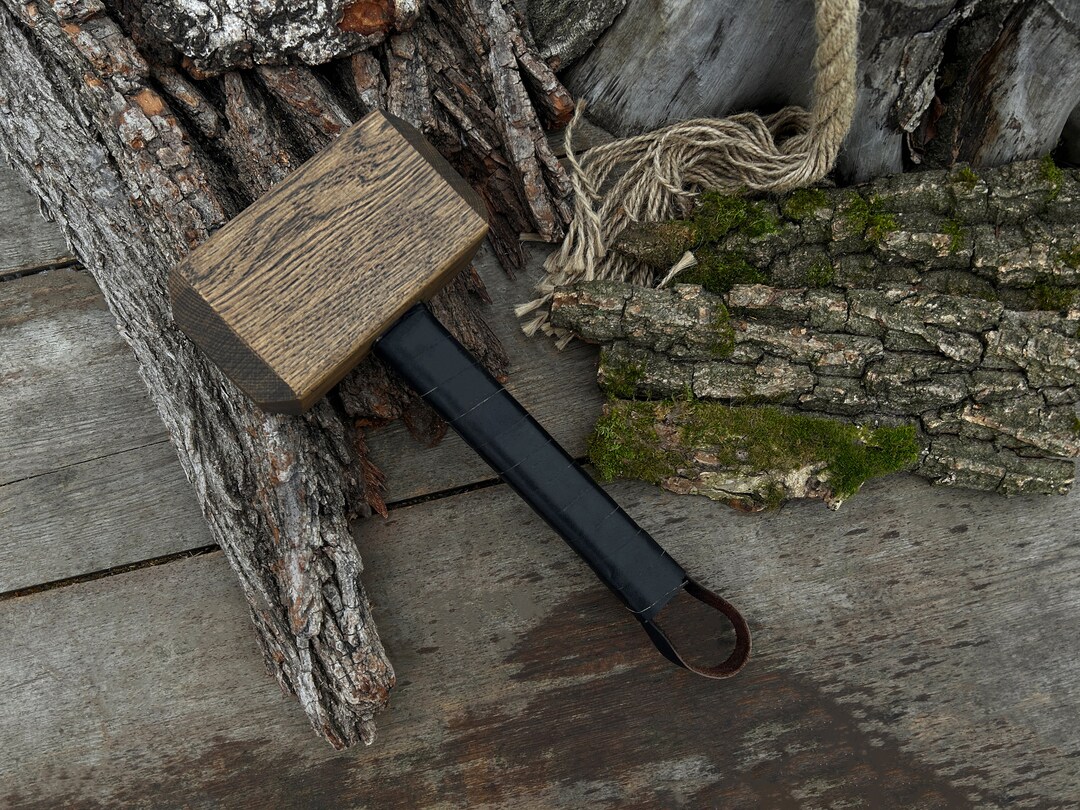 Handmade Wooden Mallet. Wooden Mallet for Needlework. Wooden Mallet ...