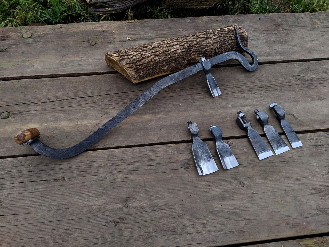 Forged Knife. Hand Forged Stock Knife. Hand Forged Cloggers Knife Stock ...