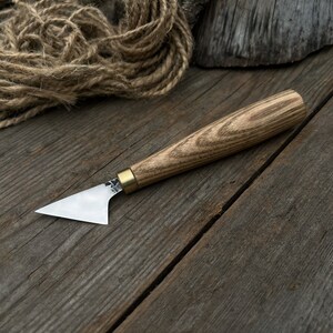 Wood Carving Knife. Chip Carving Knife. Small Knife Whittling. Gift for ...
