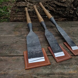 Carpenters Slick Chisel Set 3pcs. Straight Chisel. Chisel for a Wooden ...