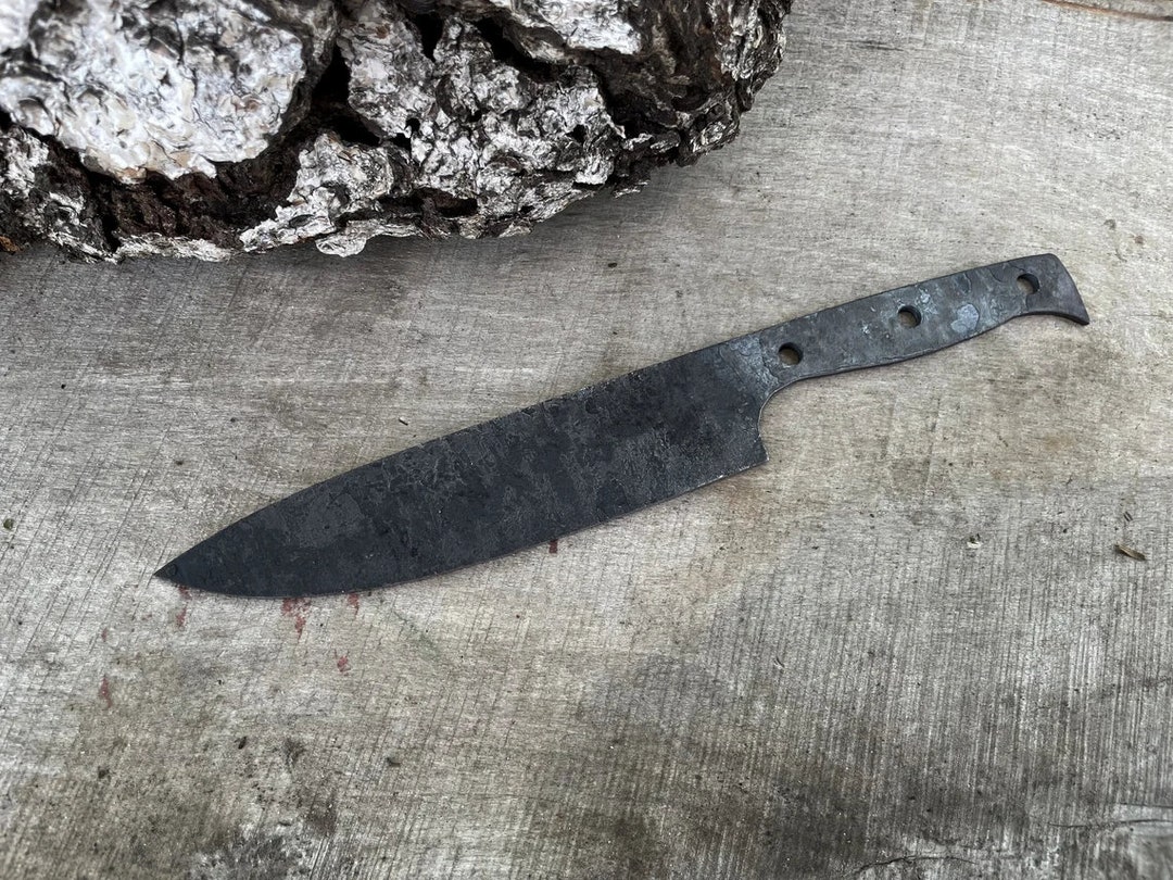 Forged Handmade Knife. Make Your Own Handle. Hand Forged Knife. Knife ...