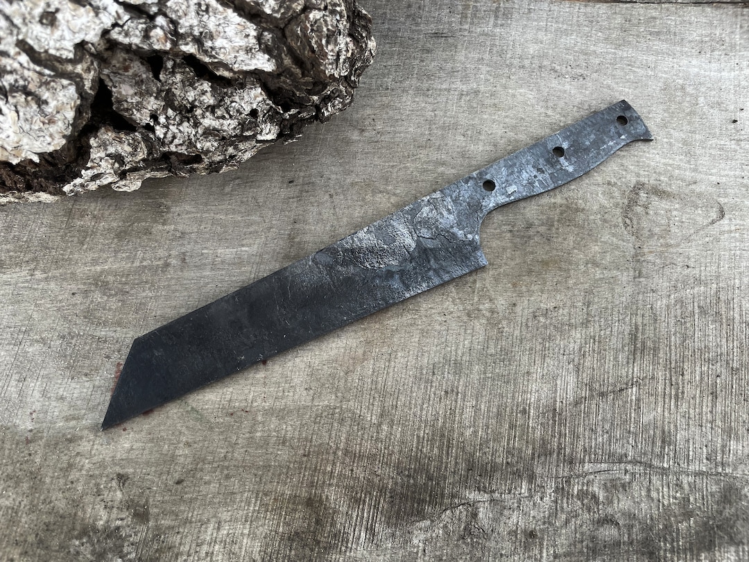Forged Handmade Knife. Make Your Own Handle. Hand Forged - Etsy