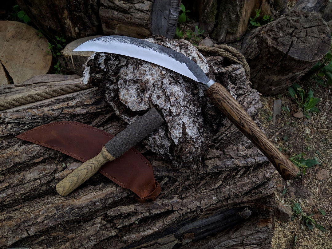 Forged Scythe. Forged Braid Handmade for Collecting Herbs. the - Etsy