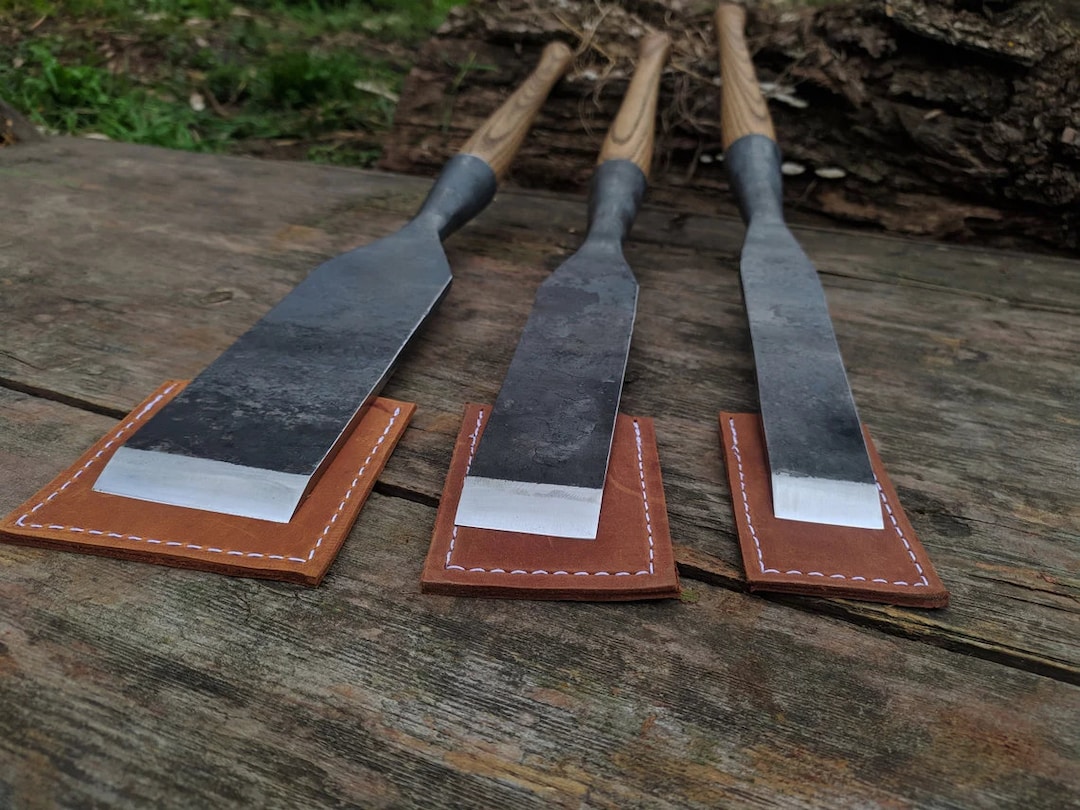 Carpenters Slick Chisel Set 3pcs. Straight Chisel. Chisel for a Wooden ...
