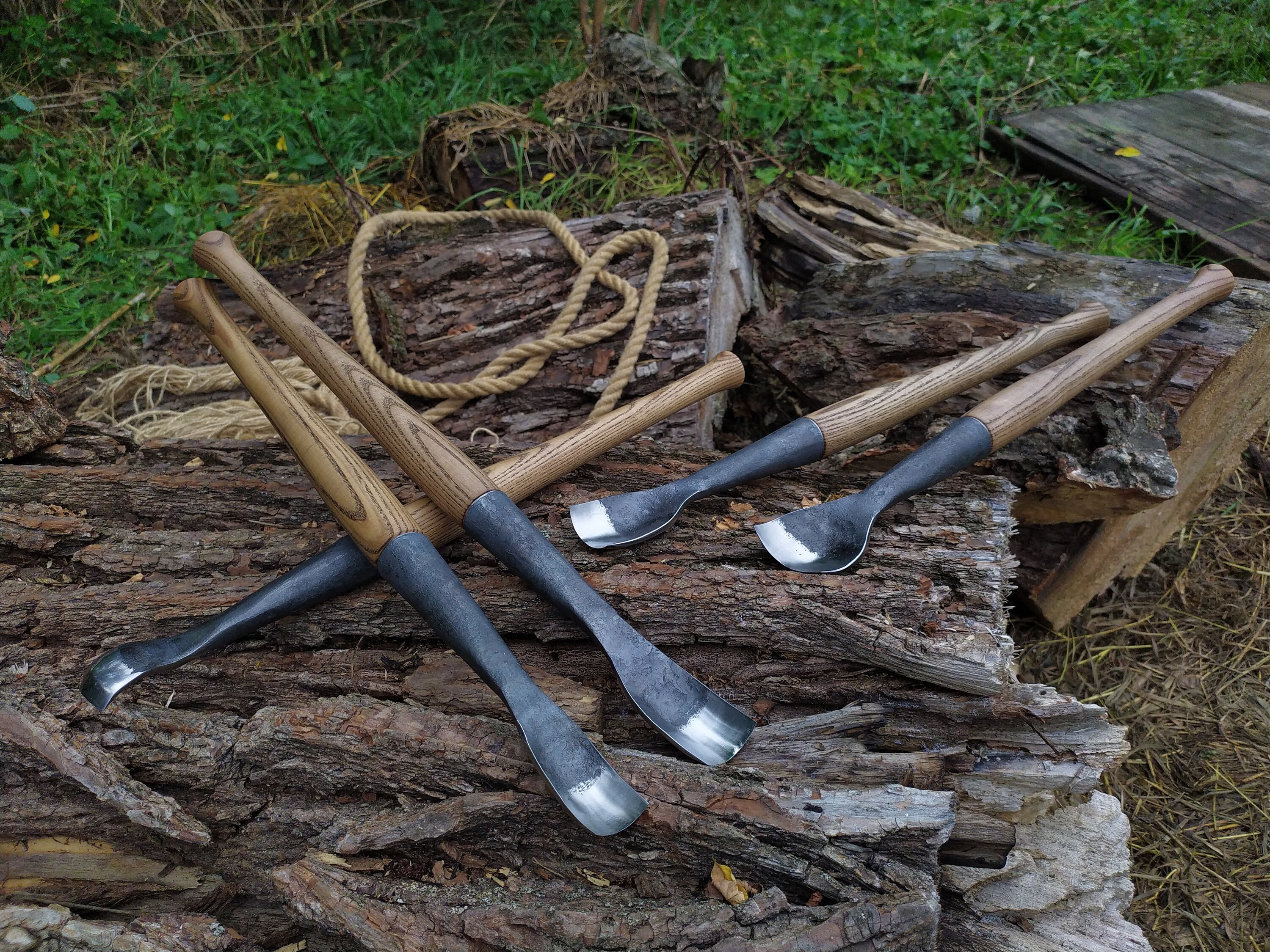 Timber Framing Chisel 5 Pc Bent Chisel Long 2 - Etsy