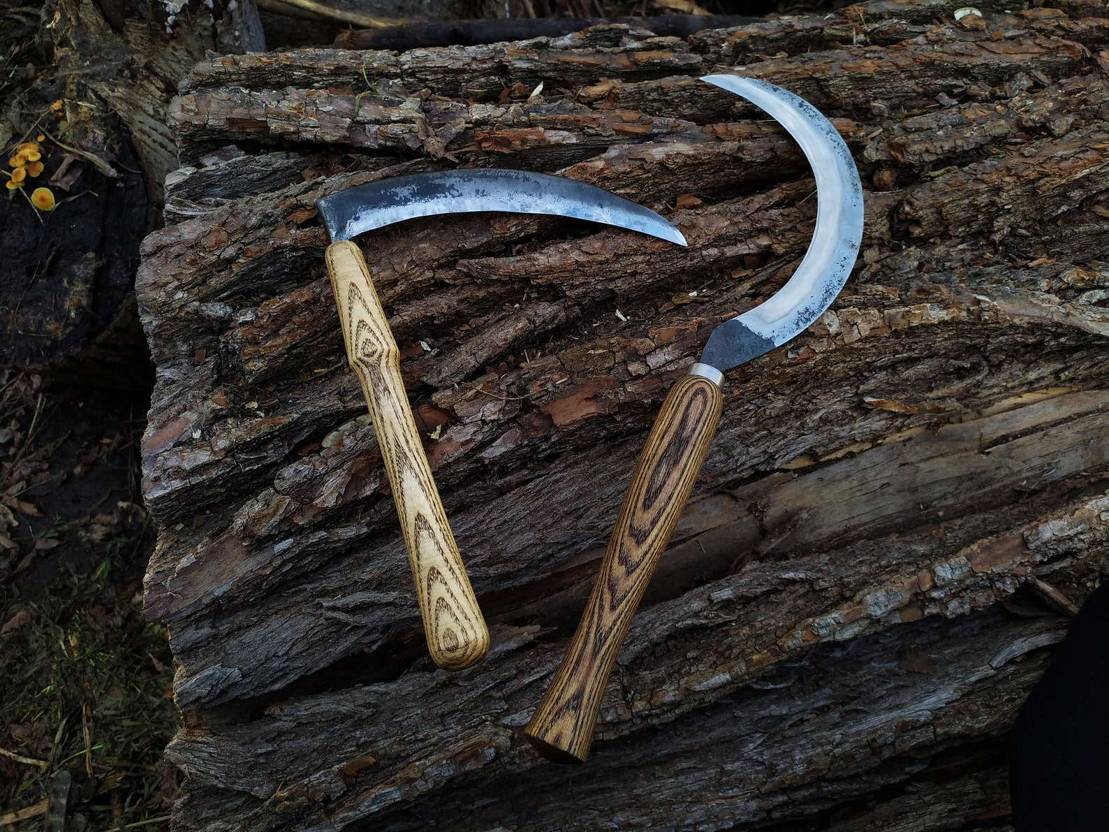 Forged Braid Handmade for Collecting Herbs. Small Big Boline - Etsy