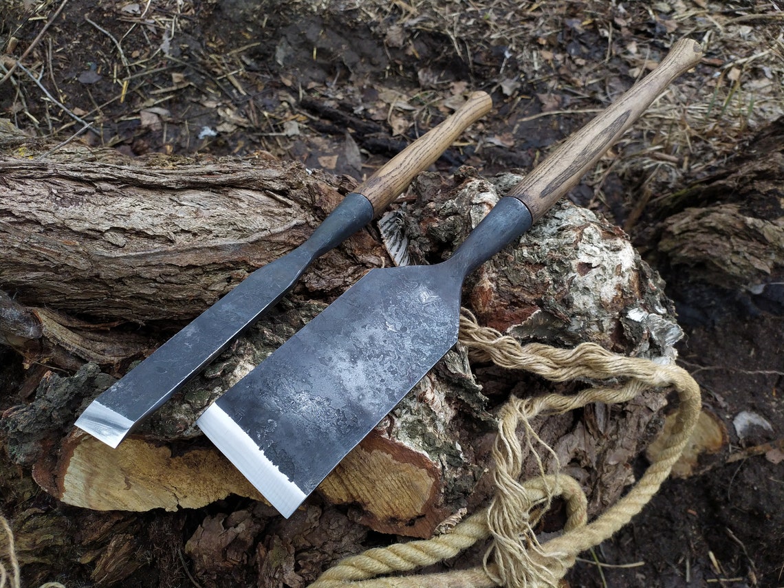 Long 3 Timber Framing Chisel Set 3 Pc Carpenters Etsy