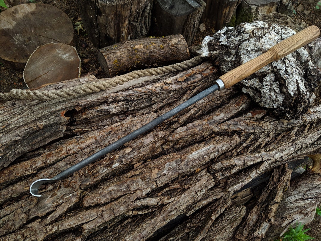 Forged Spoon Carving Knife. Spoon Carving Hook Knife. Knives - Etsy