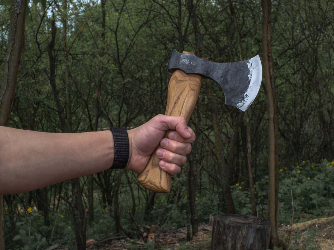 Pocket Ax. Forged Ax. Hand-forged Straight Finnish Adze. Woodcarving ...