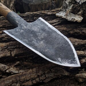Handmade Forged Garden Shovel Handmade Shovel Garden Tools Carbon Steel ...