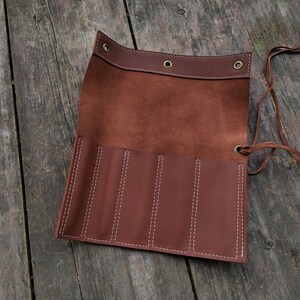 Leather Sheath for 5 Tools. Leather Case for Chisels. 5 Tool - Etsy