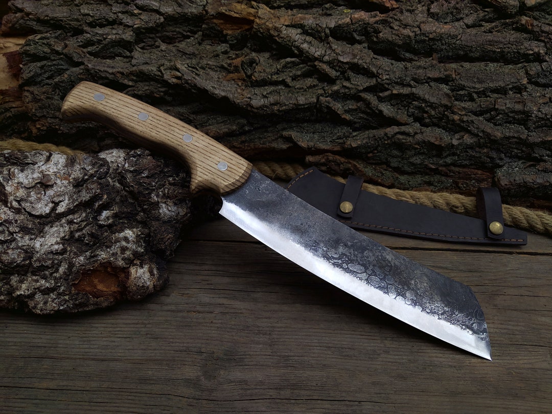 Hand Forge Bushcraft Knife. Camping Knife Handmade. Bushcraft - Etsy