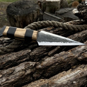 Forged Handmade Throwing Knife. Hand Forged Thrower. Knife Forged by ...