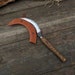 Handmade Forged Sickle. the Tool for Herbalism. Forged Braid Handmade ...