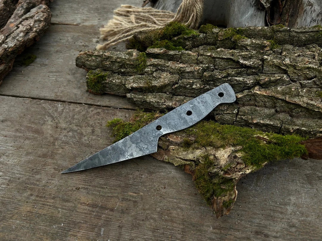 Forged Handmade Knife. Make Your Own Handle. Hand Forged Knife. Knife ...