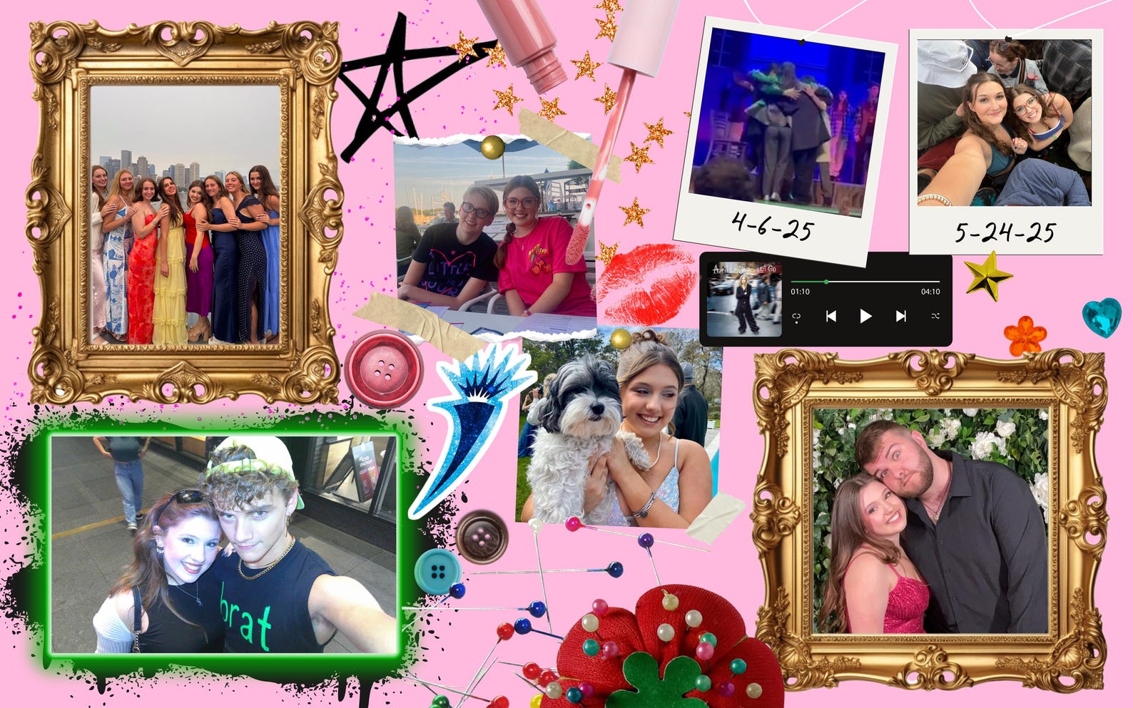 Custom Collage-style Computer Wallpaper - Eclectic Digital Download ...