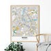 Basel Map Print, Street Names Basel Print, Printable Map of Basel, City ...