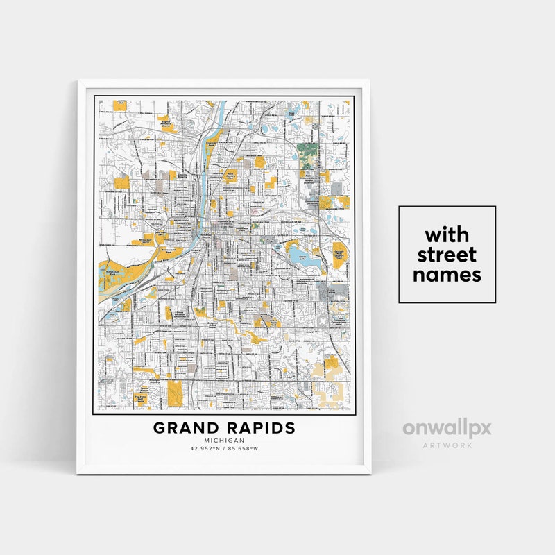 Grand Rapids Mi - Etsy