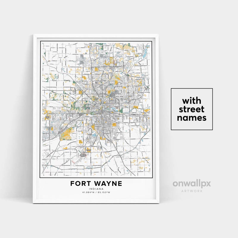 Fort Wayne, Indiana - Etsy