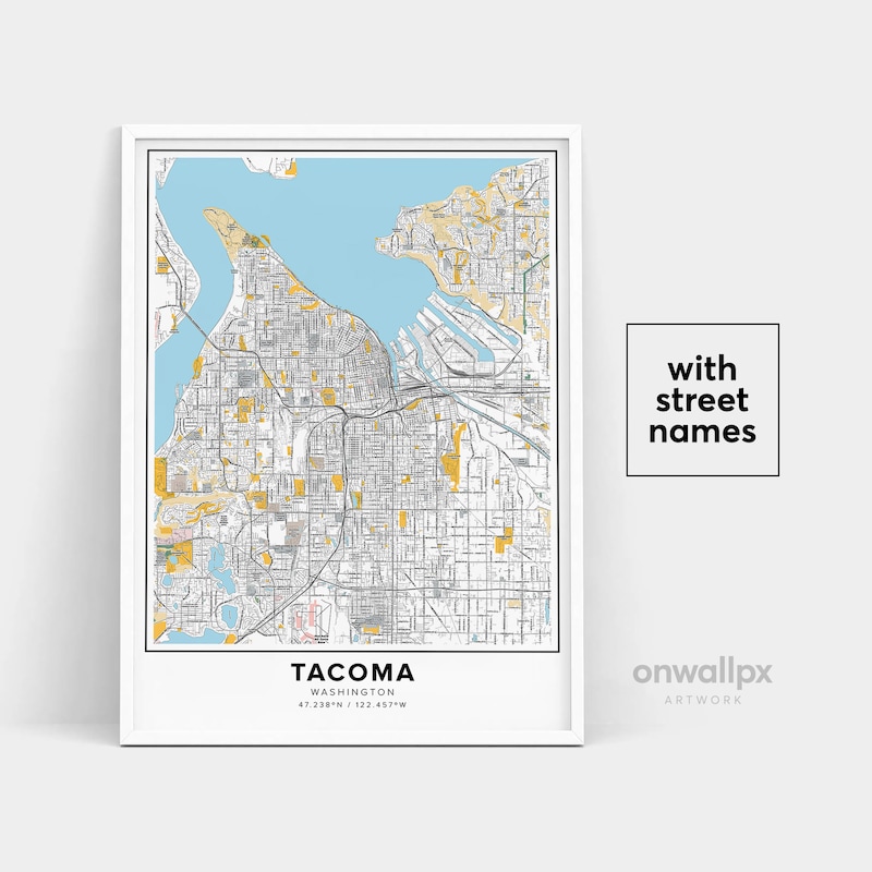 Tacoma Washington - Etsy